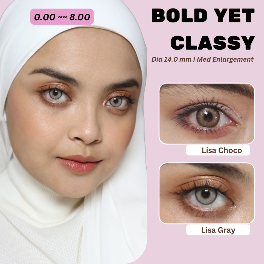 LISA [Power 0-1000] Candylicious Contact Lens | 1 month wear | Monthly ...