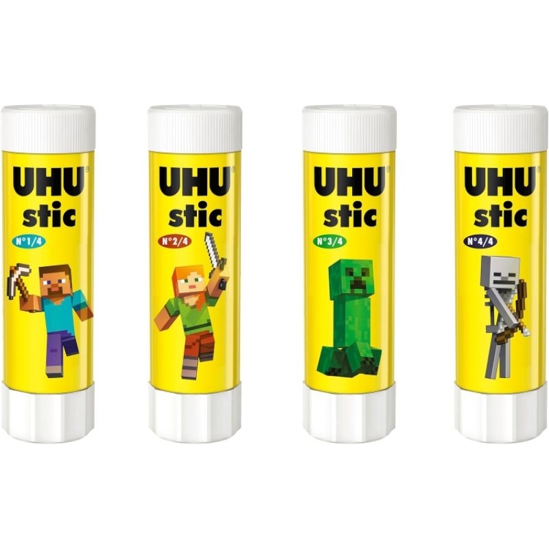 🔥GENUINE🔥UHU Minecraft Stic Glue Stick - Single Pack (8.2g/21g)🌈 ...