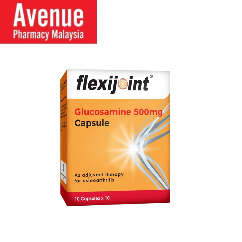 Flexijoint 500mg Capsule 10 x 10's | Shopee Malaysia