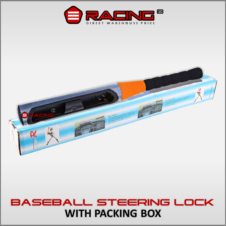[LOCAL SELLER] Baseball Bat Car Anti-theft Lock Car Steering Wheel Lock ...
