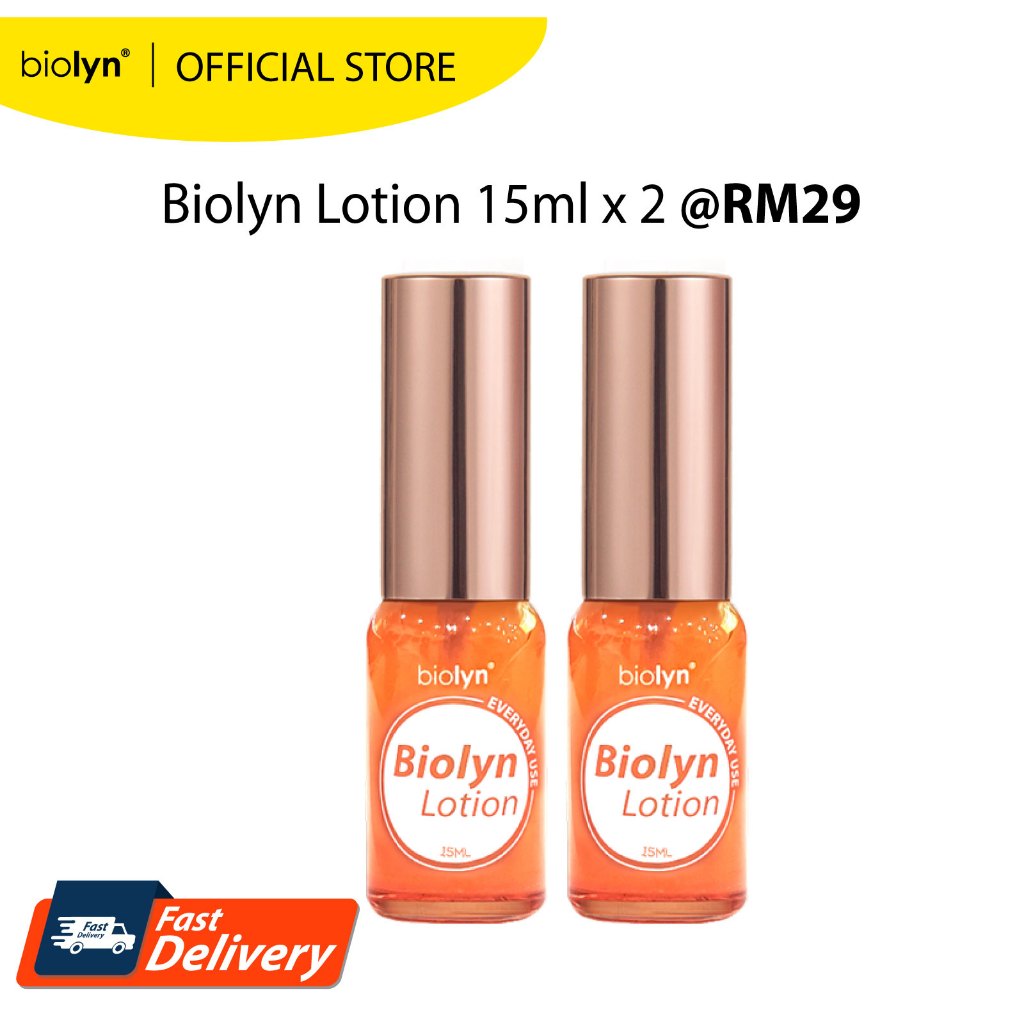 Biolyn Shoot the Pin Lotion 15ml x 2 | Shopee Malaysia