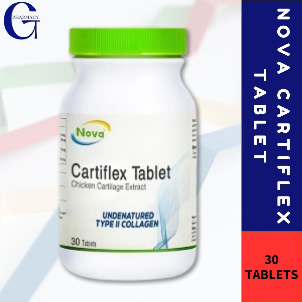 NOVA CARTIFLEX TABLET [ CHICKEN CARTILAGE EXTRACT ] 30 TABLETS | Shopee ...