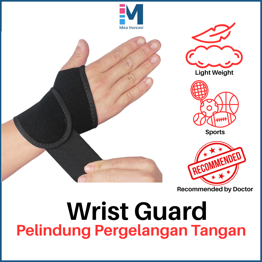 Wristband Support Guard Protector Fitness Gym Sports Left and Right ...