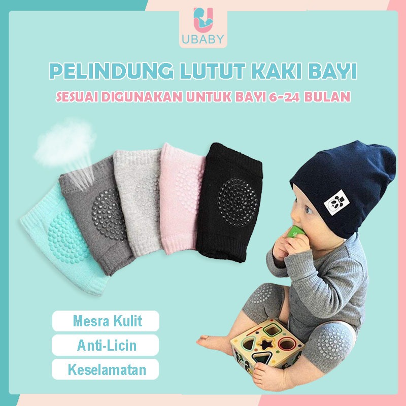 (1 Pair)Baby Elbow & Knee Pad Protector Protection Crawling Pelapik ...