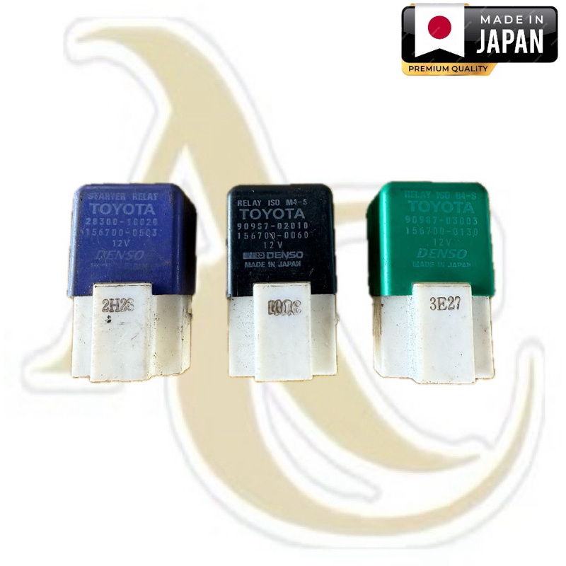 Toyota Denso Starter ISO Relay 4Pin Used Japan | Shopee Malaysia