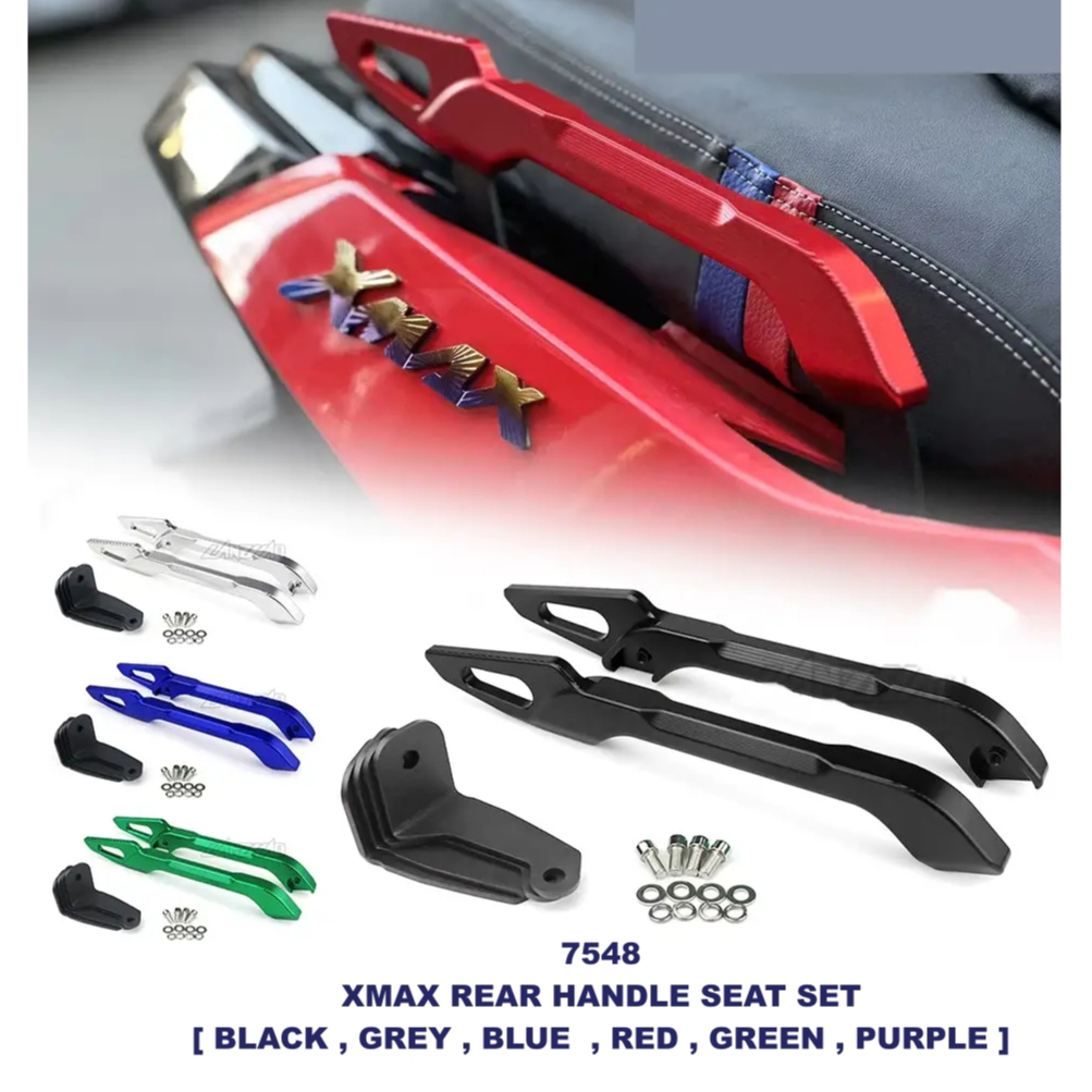 SMRT Rear Seat Handle Spoiler Yamaha X-max Xmax v1 v2 Rear Grab Bar ...