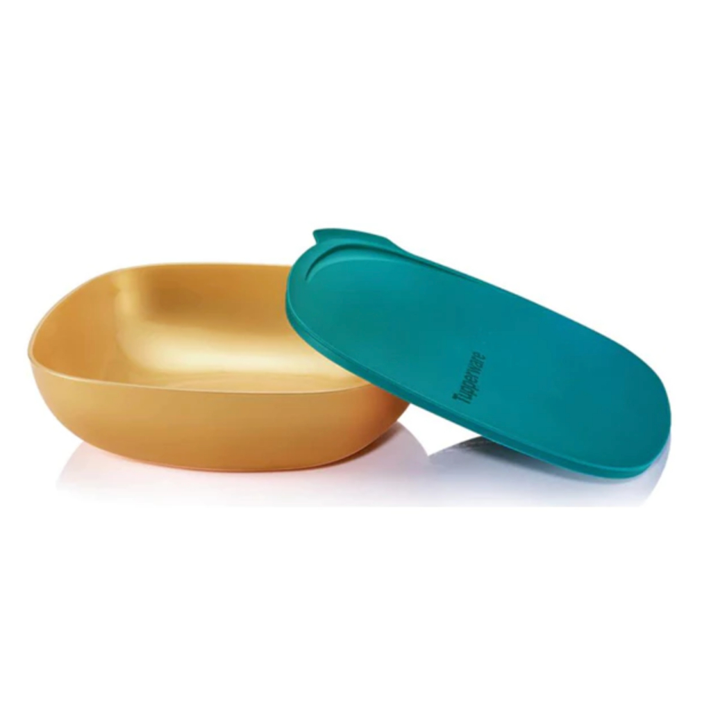 [READY STOCK] ‼️SALE‼️ Tupperware Allegra Square Bowl (1pc) 2.5L ...