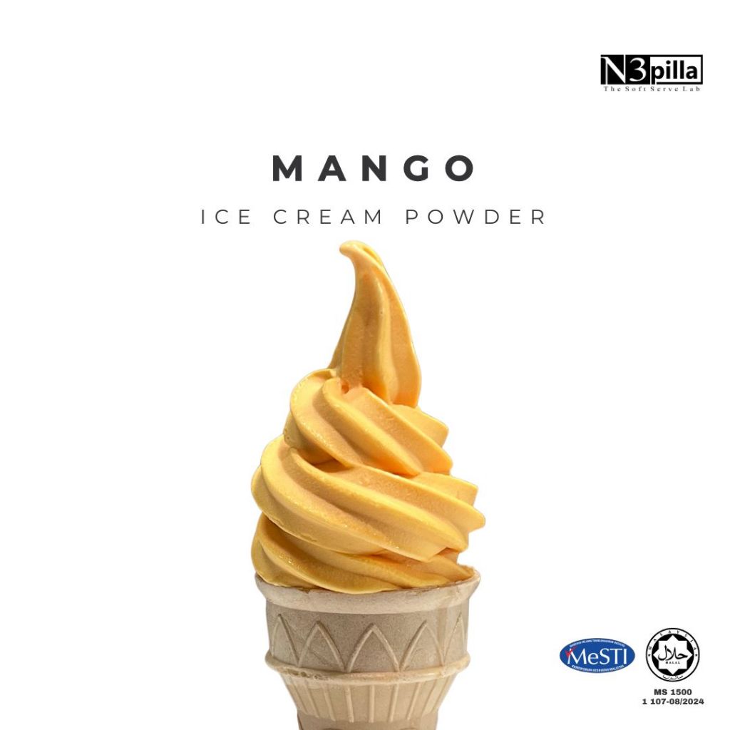 N3 ALPHONSO MANGO SOFT SERVE ICE CREAM POWDER 1KG | Shopee Malaysia