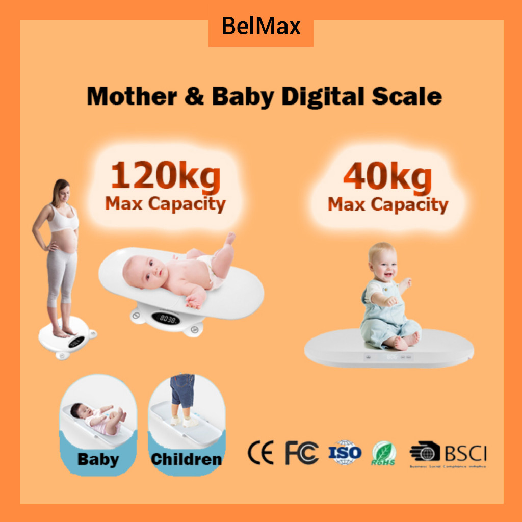 Baby Scale Weight Digital Electronic Mother And Baby Weighing Scale ...