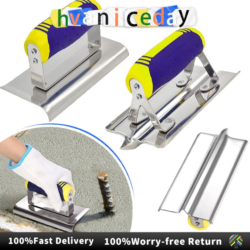 Stainless Steel Plastering Trowel Cement Edger Corner Straight Line ...