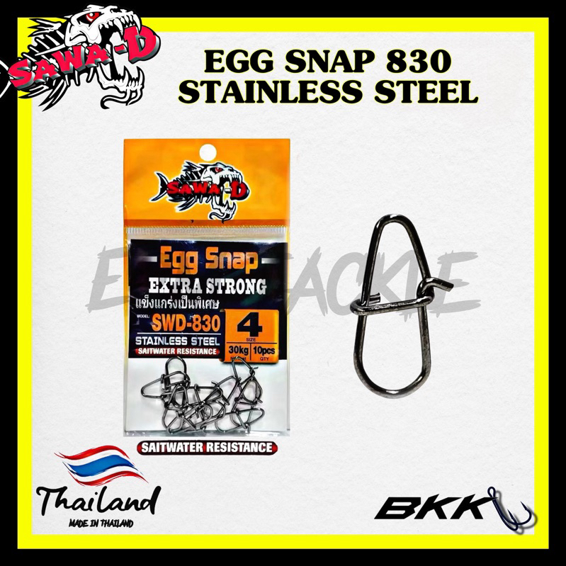 SAWA-D Egg Snap Stainless Steel SWD - 830 | Shopee Malaysia