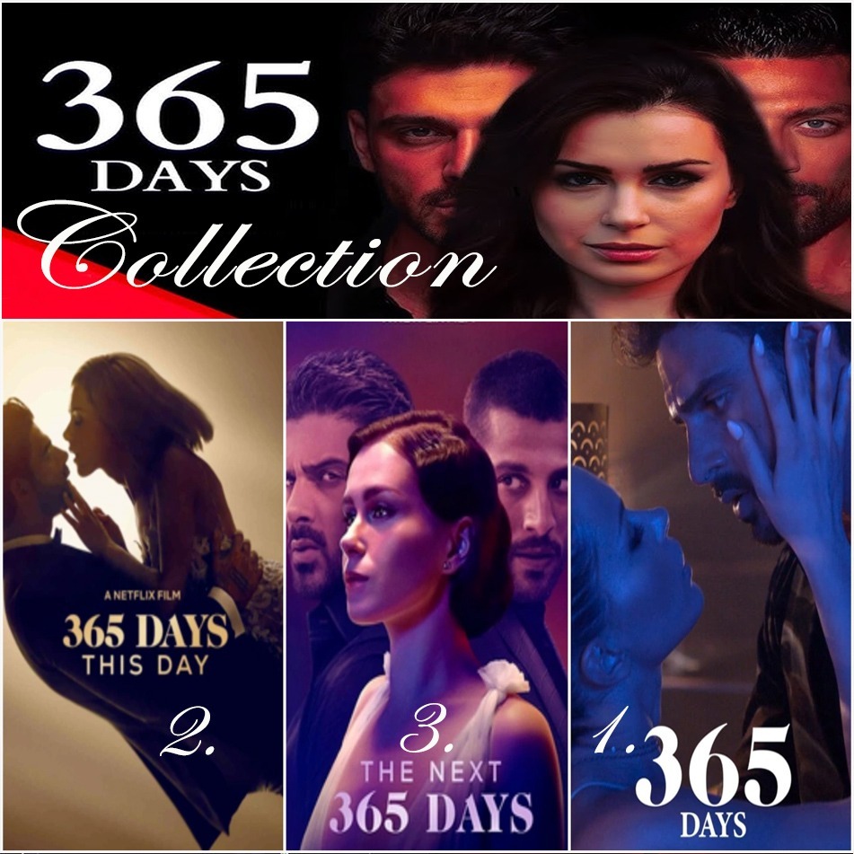 BLURAY ENGLISH COLLECTION: #365 Days #365 Days: This Day #365 Days: The ...