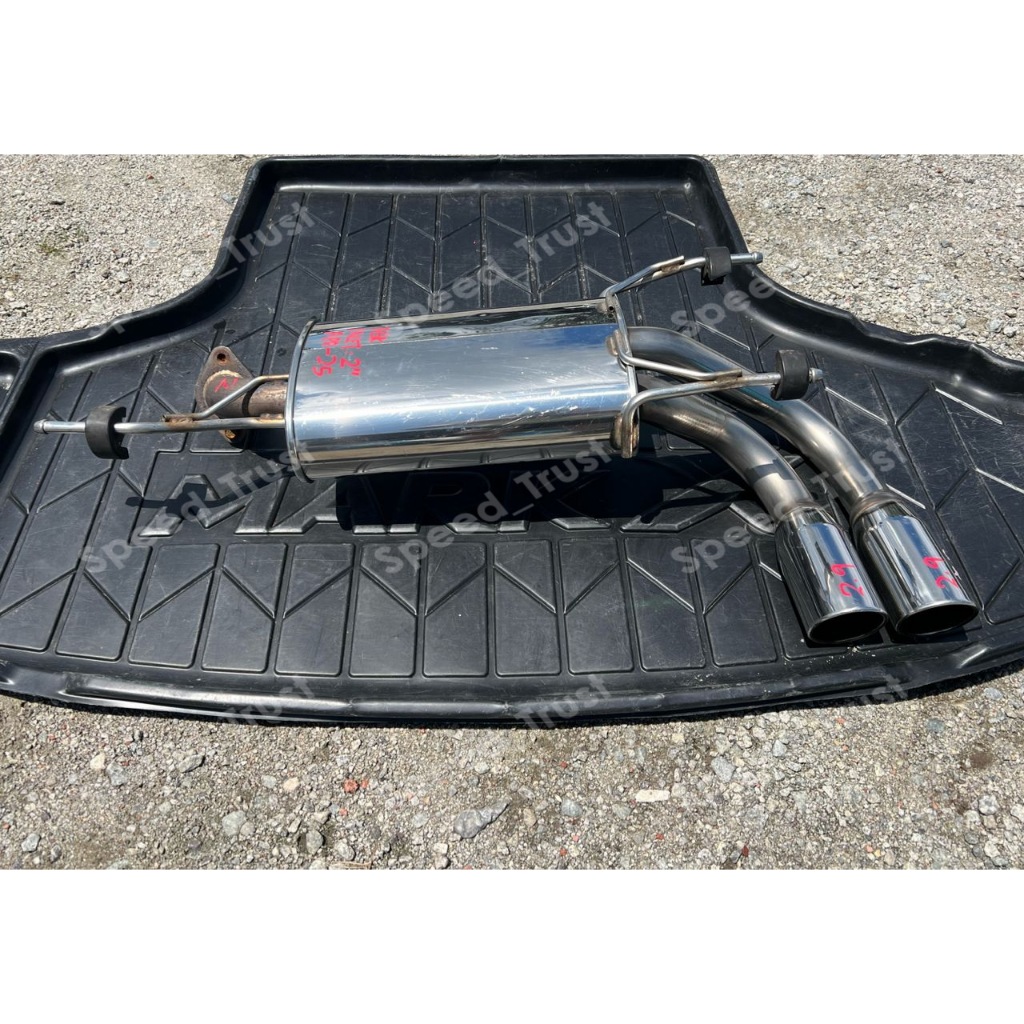 JDM Original Used FGK Fujitsubo Authorize S muffler mufler ekzos exhaust exzos Subaru Impreza ...
