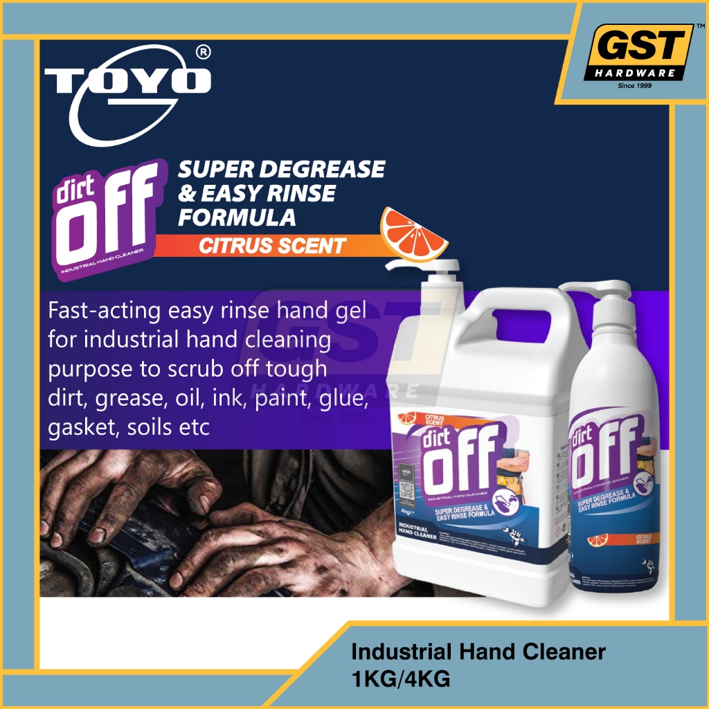 Toyo-G Dirt Off Industrial Hand Cleaner Mechanic Industrial Hand Wash ...