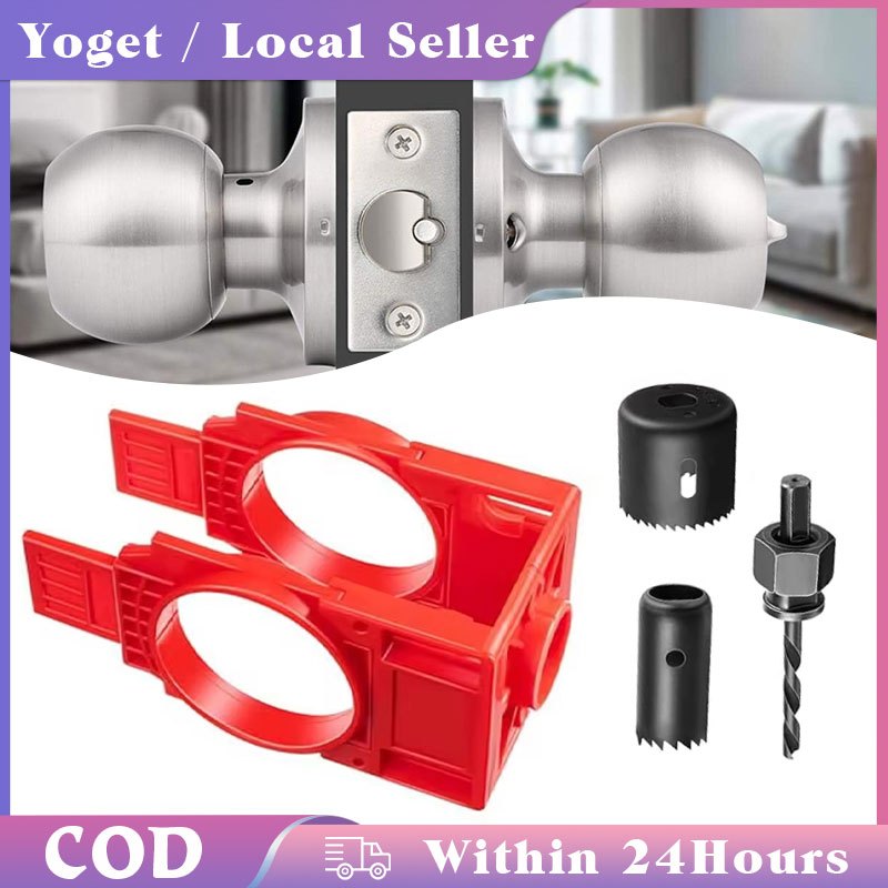 Door Lock Installation Kit / Door Lock Installation Set with Guide ...