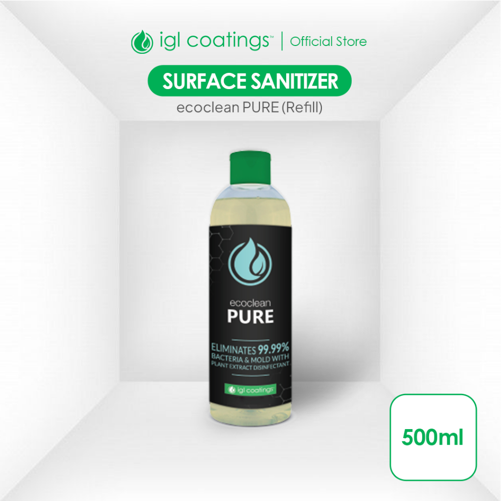 IGL Ecoclean Pure Multipurpose Surface Sanitizer/Disinfectant 75% ...