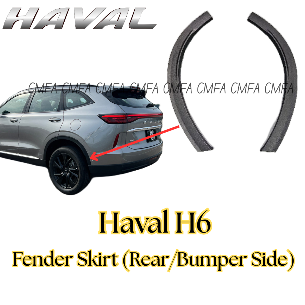 HAVAL H6 Fender Skirting Fender Skirt Fender Arch (Rear/Bumper Side ...