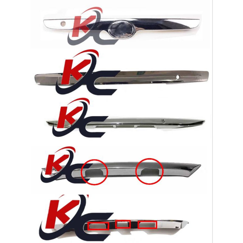 TOYOTA COROLLA ALTIS 2003 - 2018 REAR BONNET BOOT GARNISH CHROME Rear ...