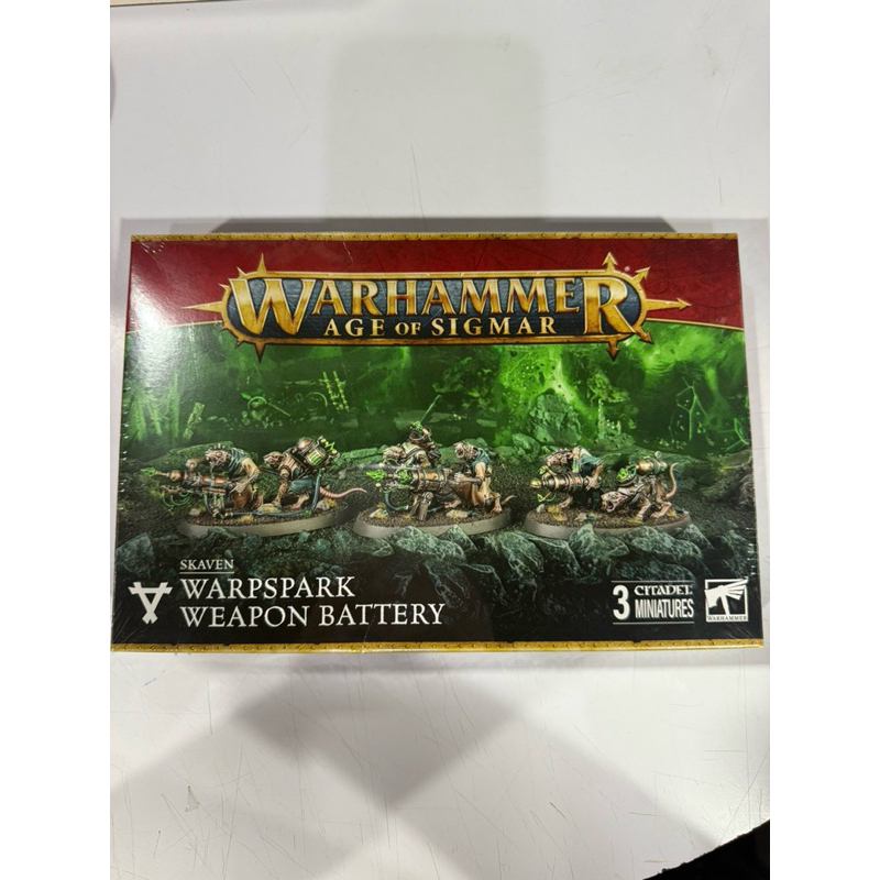 Warhammer Age of Sigmar Aos Skaven Warspark Weapon Battery | Shopee ...