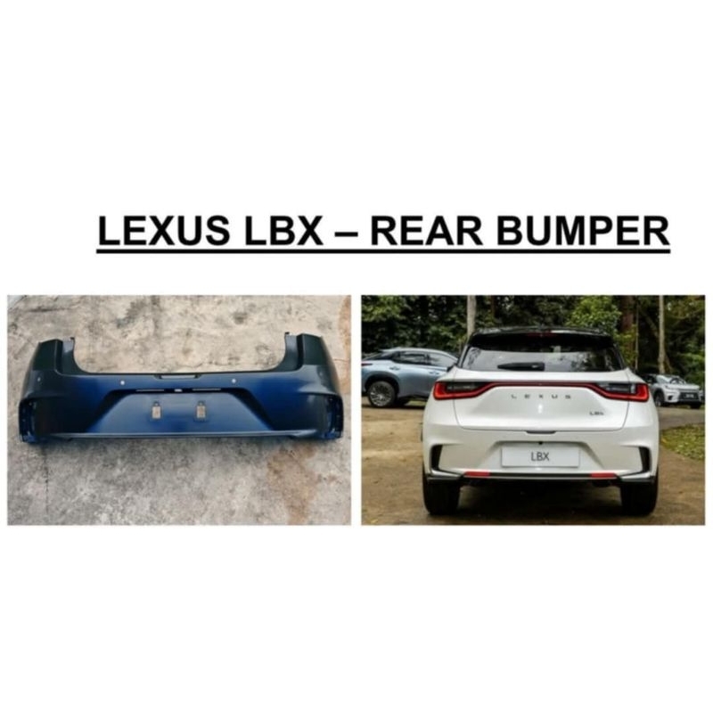 LEXUS LBX REAR BUMPER ORIGINAL | Shopee Malaysia