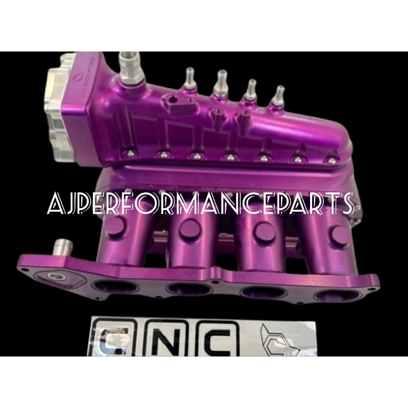 HONDA CIVIC FD1 R18A R20A CNC INNOVATIONS BILLET DUAL PLENUM INTAKE ...
