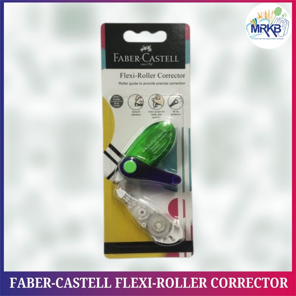 FABER-CASTELL FLEXI-ROLLER CORRECTOR | Shopee Malaysia
