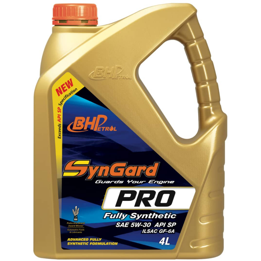 BHP SYNGARD PRO FULLY SYNTHETIC 5W30 API SP, 4L | Shopee Malaysia