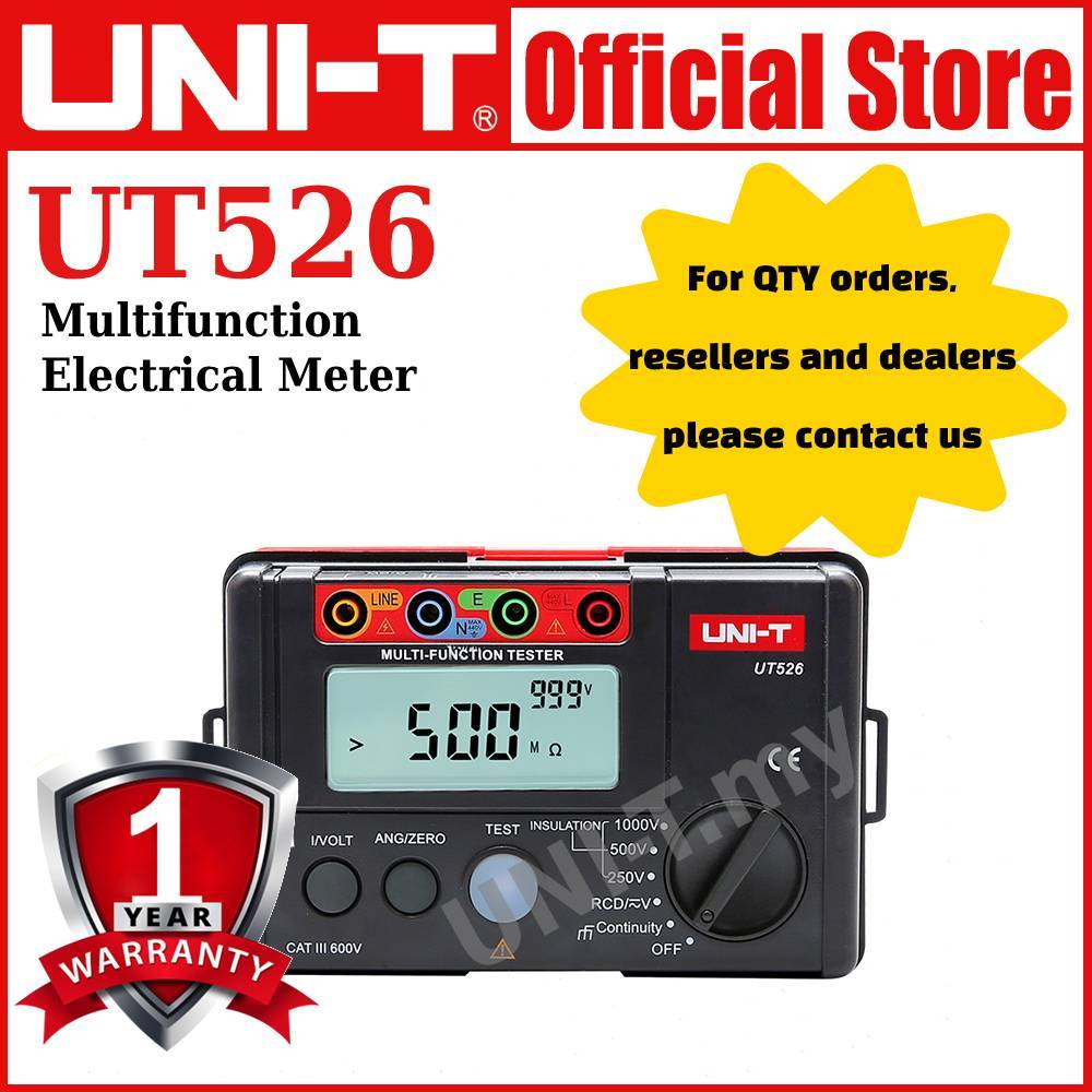UNI-T UT526 Multifunction Electrical Meter | Shopee Malaysia