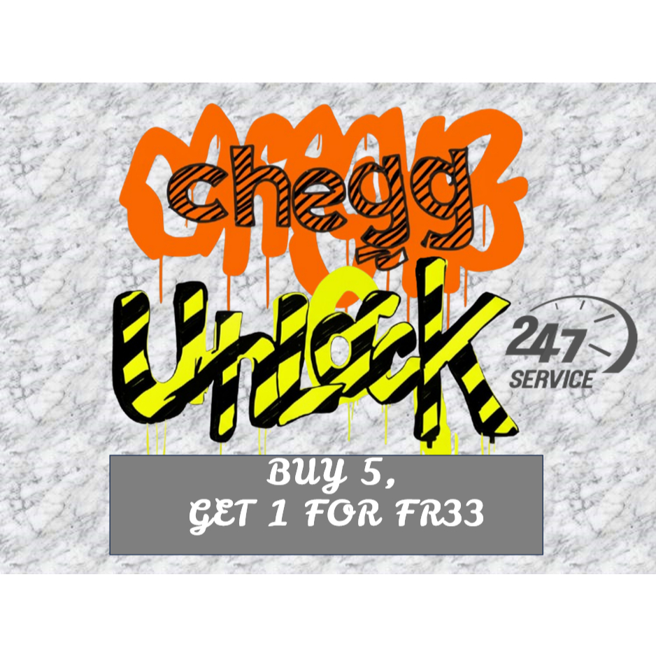 [ PJ4U] Ch3g | ℂ𝕙𝕖𝕘𝕘 | 𝐂𝐡𝐞𝐠𝐠 | Unlock Answer -- Cheapest and Fast Best ...