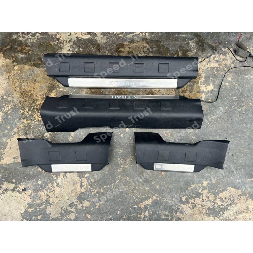 JDM Original Used Side Door Step With Light Lamp Lampu Sill Plate Pintu ...