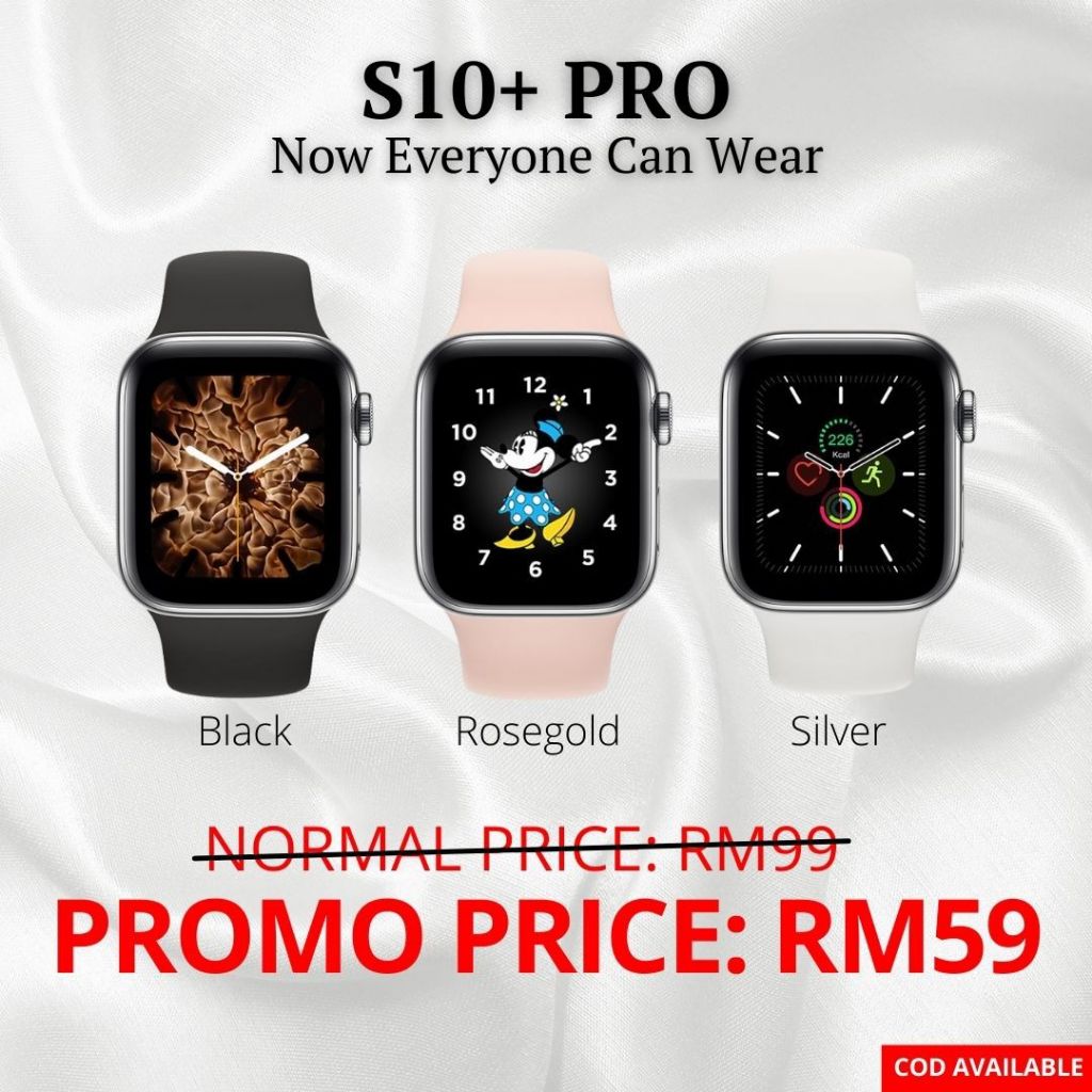 SMARTWATCH S10+ PRO // APRILICIOUS SALE // (SPORTS MODE + CUSTOM ...