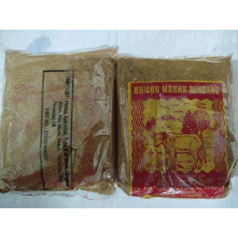 Rempah Rendang / bumbu rendang dari padang Indonesia | Shopee Malaysia