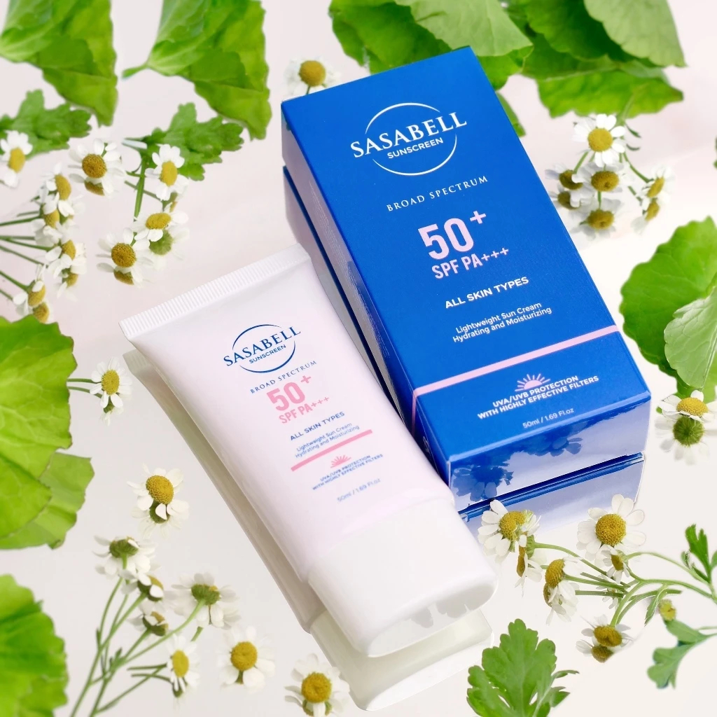 SASABELL : Sunscreen SPF50 PA+++ (50ML) | Shopee Malaysia