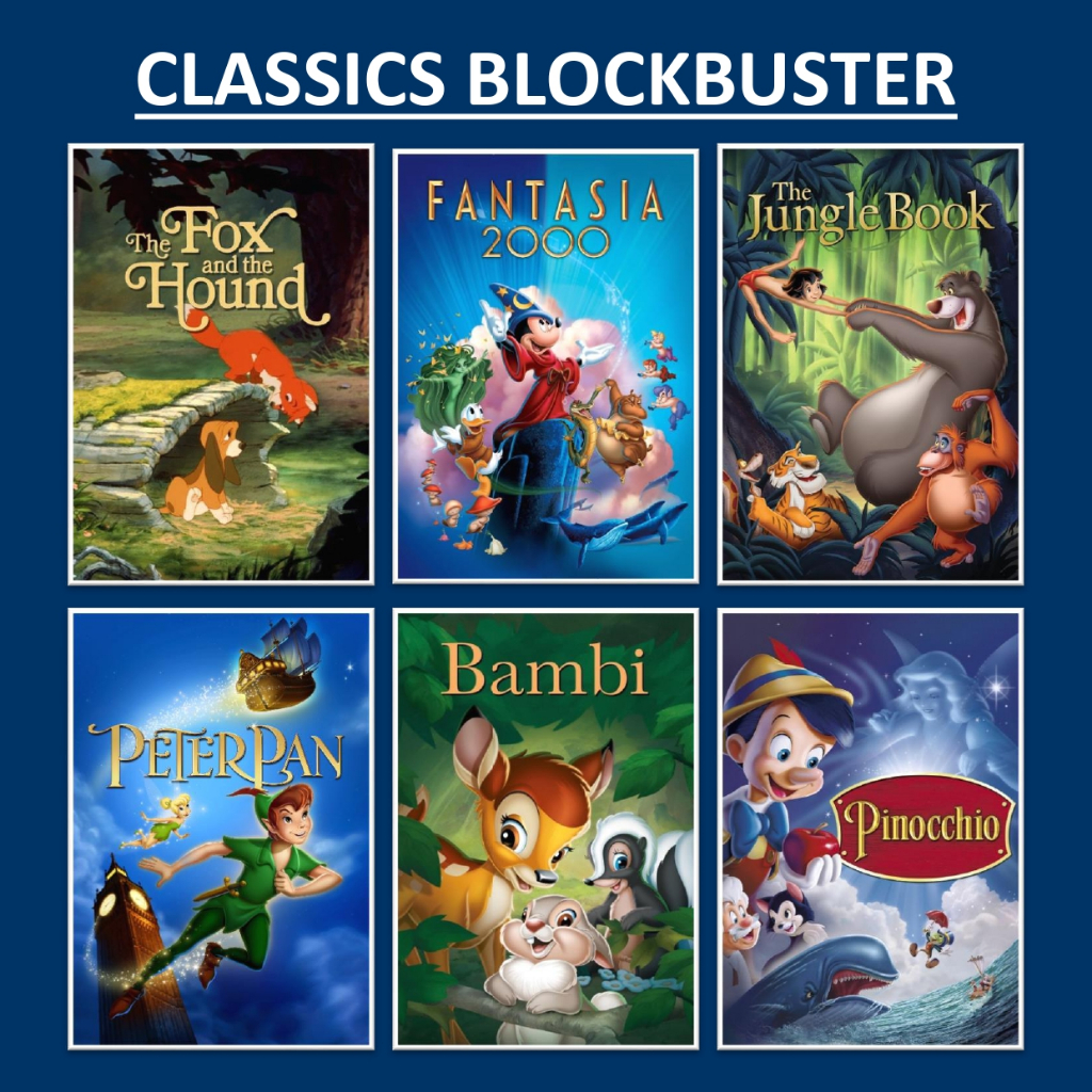 PENDRIVE 30 MOVIE | DISNEY CLASSIC MOVIE USB | KOLEKSI VIDEO BUDAK ...