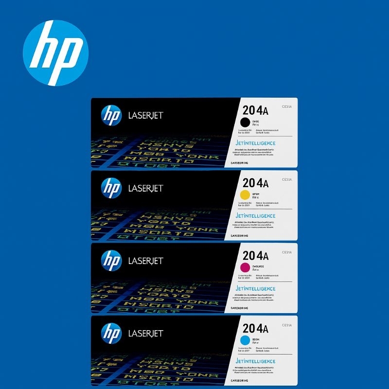 HP 204A Original LaserJet Toner Cartridge CF510A CF511A CF512A CF513A ...