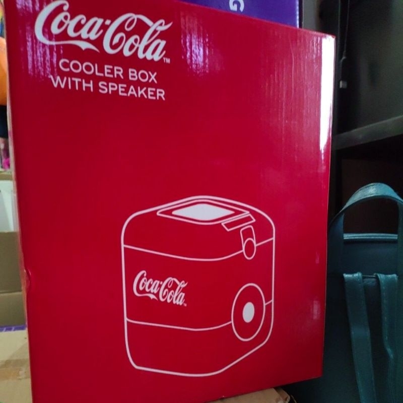 Limited Edition 2025 Coca cola Cooler Box With Speaker现货限量版可乐保温箱还可以播放音乐 ...
