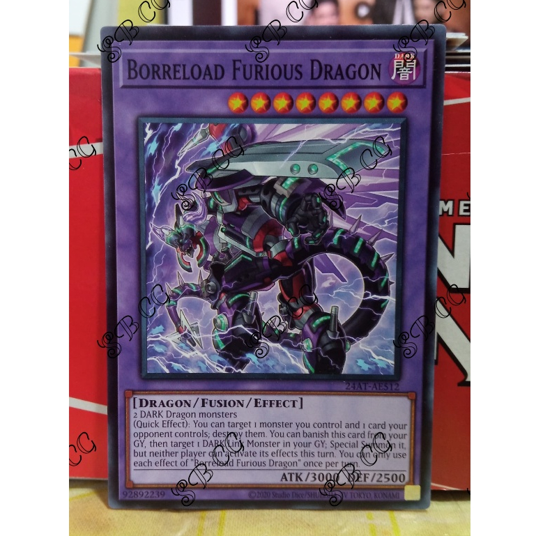 Tournament Pack 2024 Vol.5 24AT -AE512 "Borreload Furious Dragon" ( COMMON ) | Shopee Malaysia