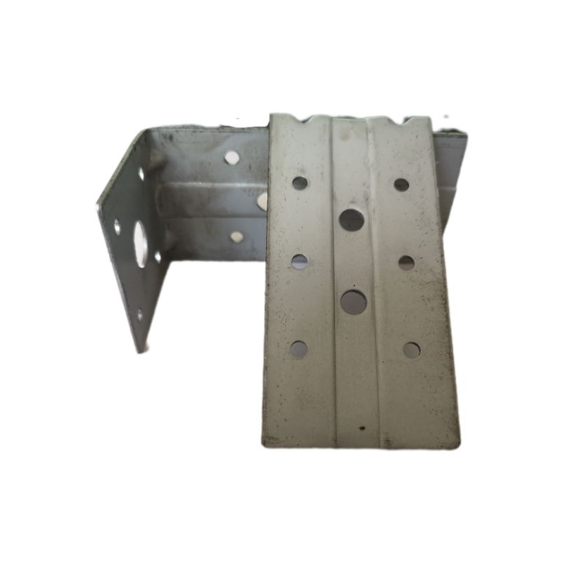 2" x 4" x 2" GALVANIZED IRON (GI) SCREWING L BRACKET / L BRACKET BESI ...