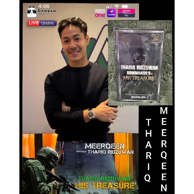 🔥ADAPTASI DRAMA🔥MEERQEEN AS THARIQ RIDZUWAN COMMANDO'S HIS TRESURE🔥🔥🔥 ...