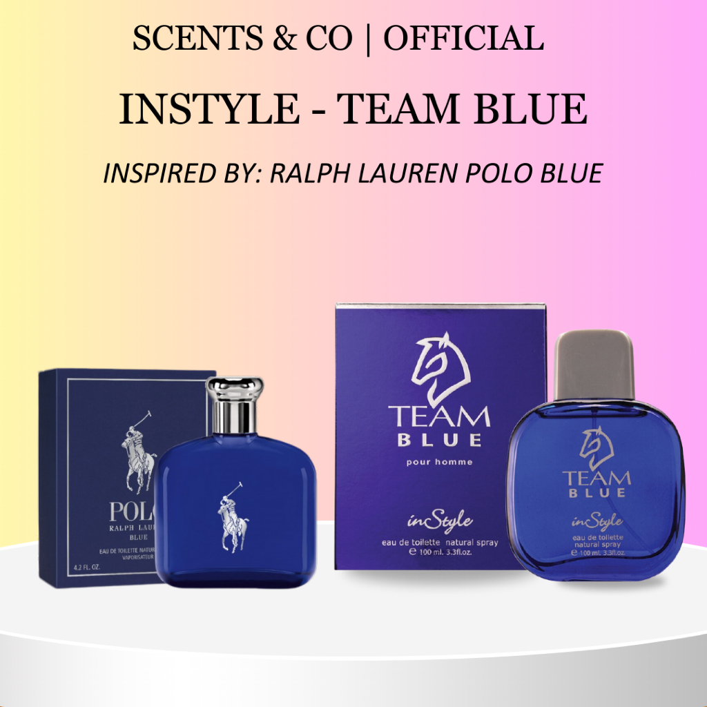 Scents & Co | InStyle Team Blue Men's Collection For Men EDT Inspired ...