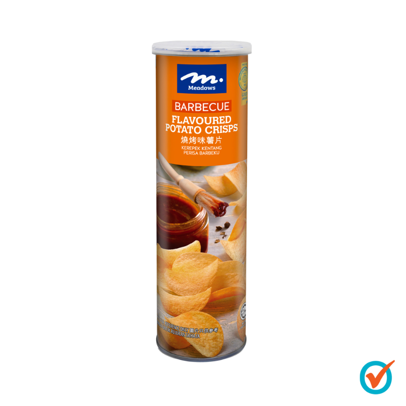 Meadows Potato Crisps Chips 130g - Barbecue | Shopee Malaysia