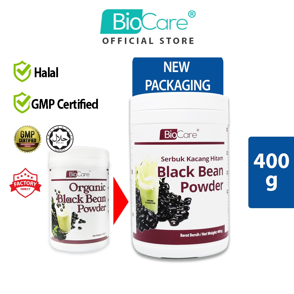 Biocare Black Bean Powder (400g) 黑豆粉 | Shopee Malaysia