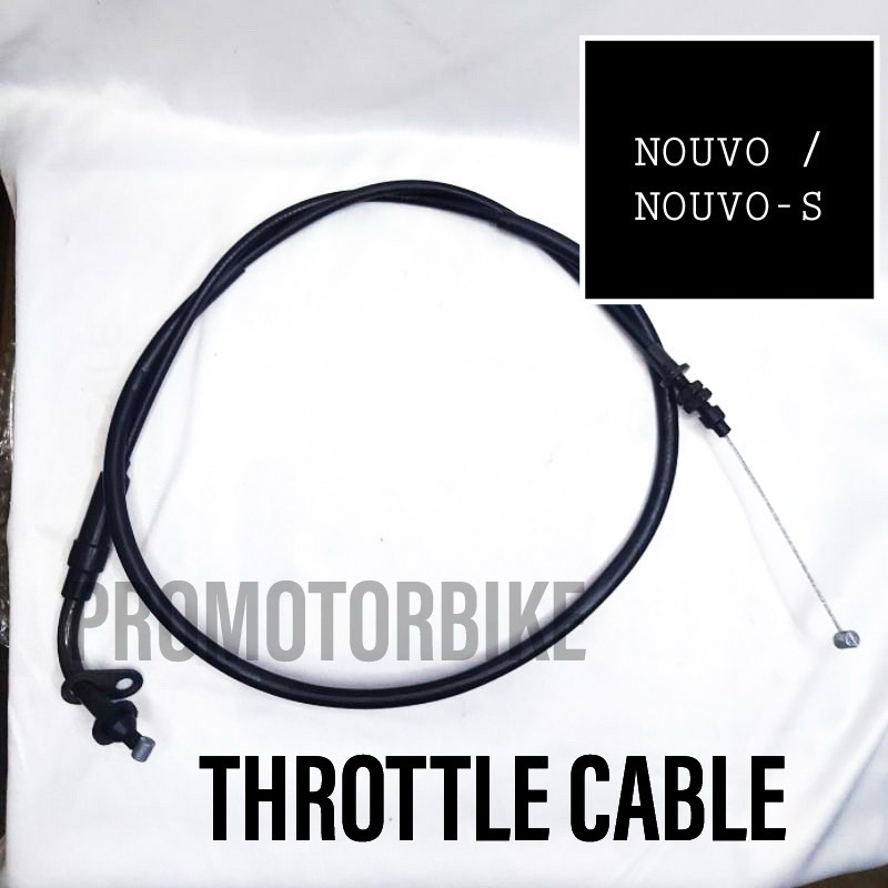 YAMAHA NOUVO V1 LAMA / NOUVOS NOUVO-S THROTTLE CABLE TALI MINYAK KABEL ...