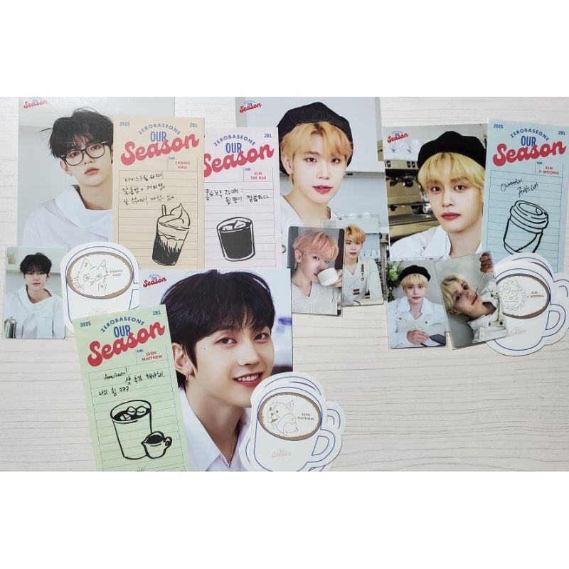 zb1 zerobaseone pc photocard set | 2025 seasons greetings | Shopee Malaysia