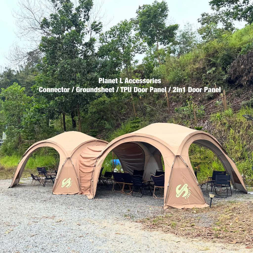 PAYUNG.CAMP Planet L Dome Shelter Door Panel TPU Door / Door Mesh ...