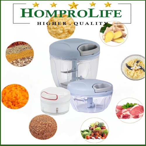 hand pull chopper Garlic Masher speedy chopper grinder blender mini ...