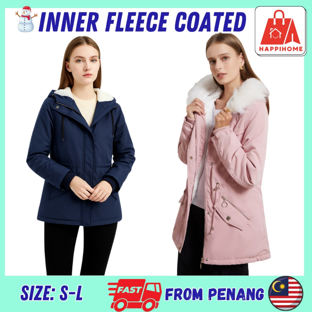 Winter Fleece Jacket Woman Plus Size Jacket Labuh Cashmere Hoodie Women ...