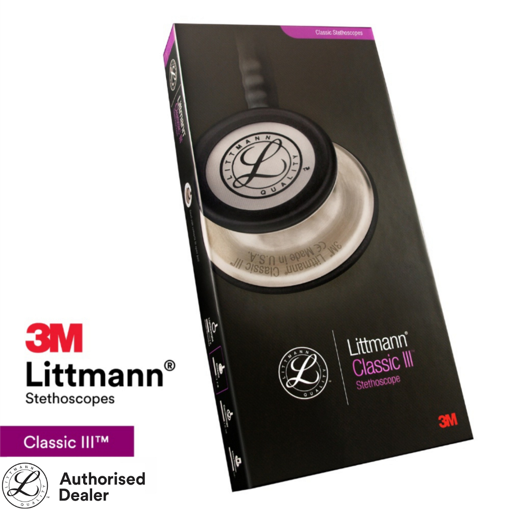 3M Littmann Classic III Stethoscope Classic 3 Medical Stethoscope for ...