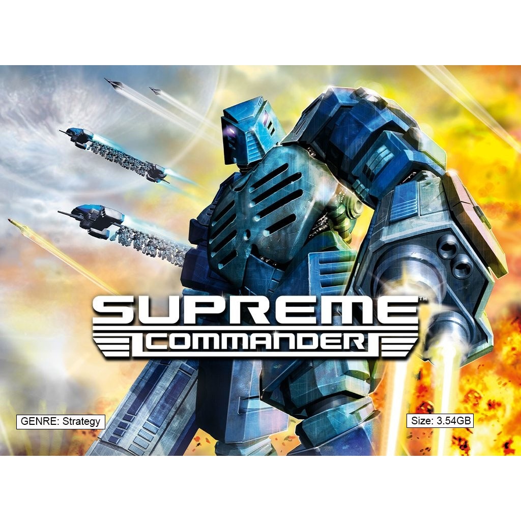 Supreme Commander PC Game Windows | Shopee Malaysia
