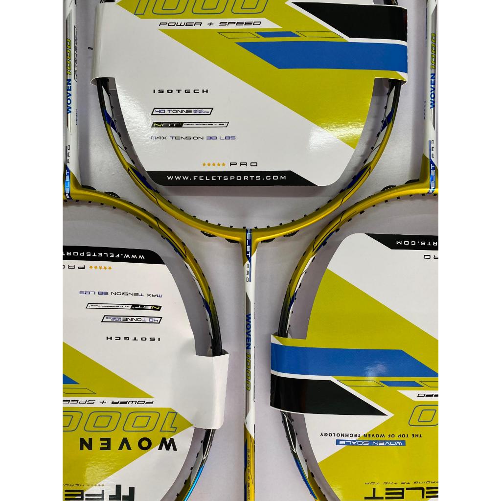 Felet Woven 1000 Badminton Racket (100% ORI) | Shopee Malaysia
